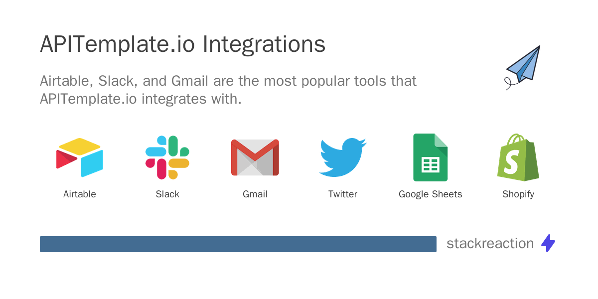 APITemplate.io Integration & Workflow Automation 2025 - StackReaction