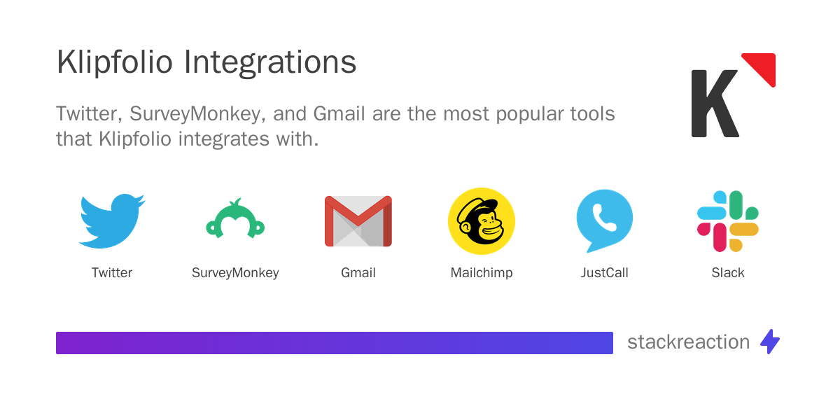 Klipfolio Integration & Workflow Automation 2025 - StackReaction