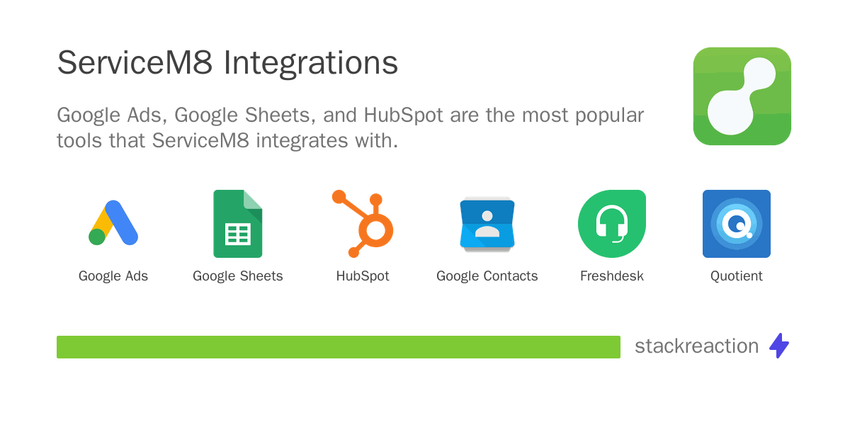 ServiceM8 Integration & Workflow Automation 2025 - StackReaction