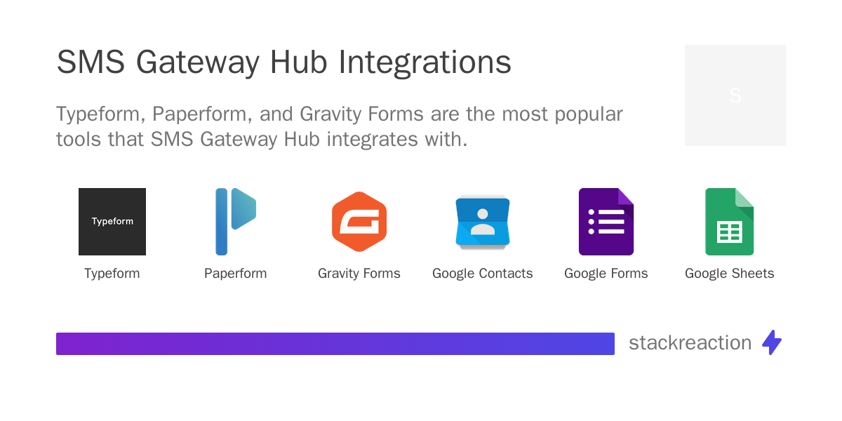 SMS Gateway Hub Integration & Workflow Automation 2025 - StackReaction SMS Gateway Hub Integration & Workflow Automation 2025 - StackReaction