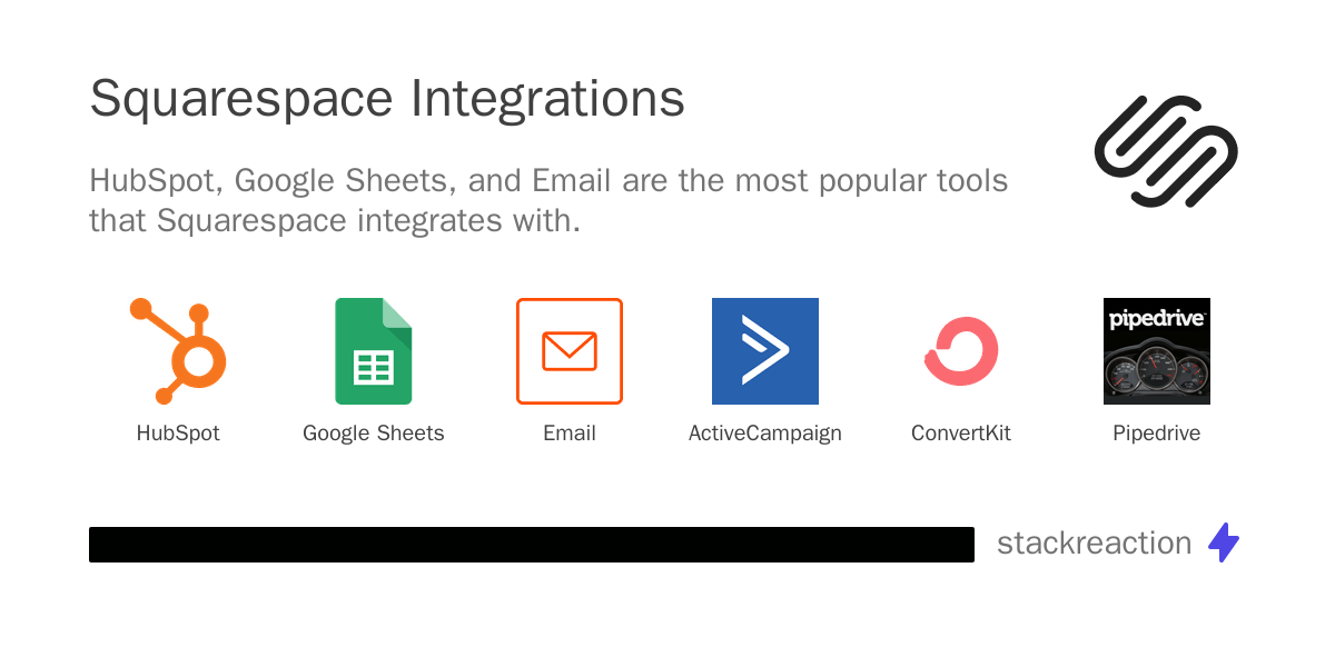 Squarespace Integration & Workflow Automation 2026 - StackReaction