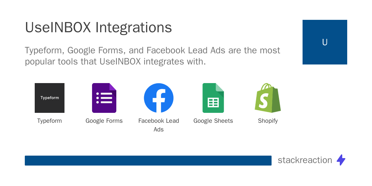 UseINBOX Integration & Workflow Automation 2026 - StackReaction