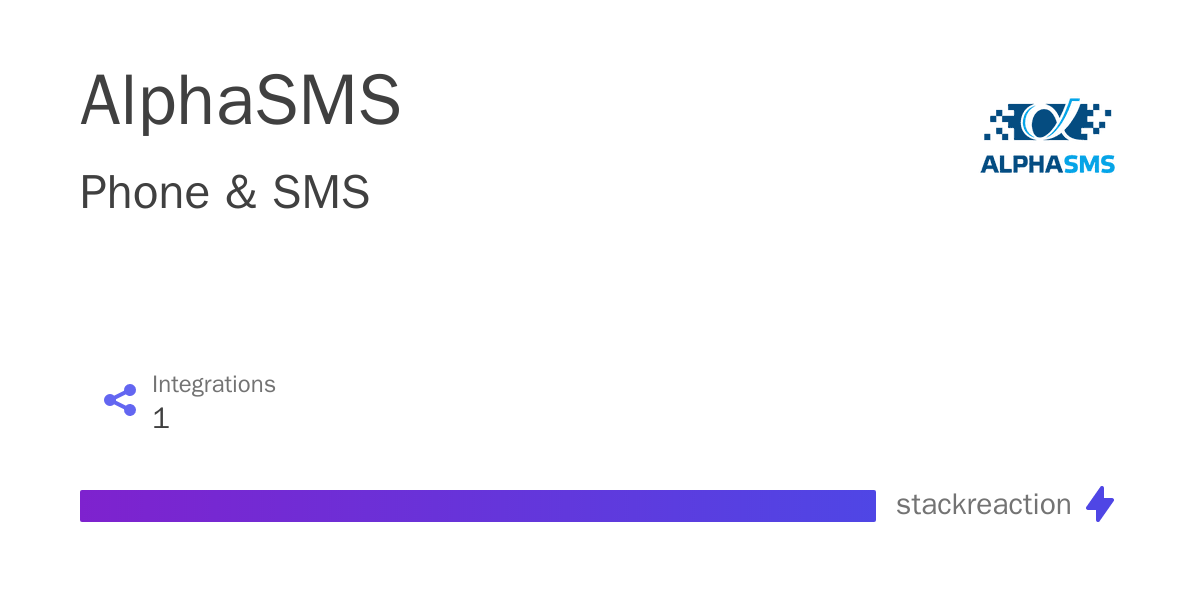 AlphaSMS Integrations, Alternatives and more in 2024