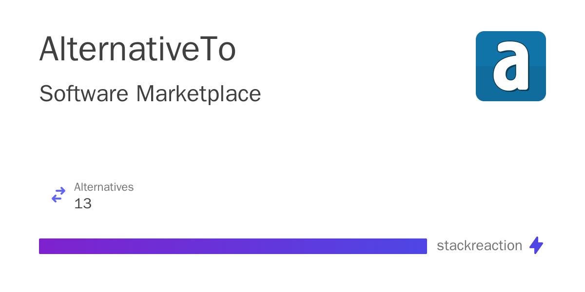 AlternativeTo Integrations, Alternatives and more in 2025