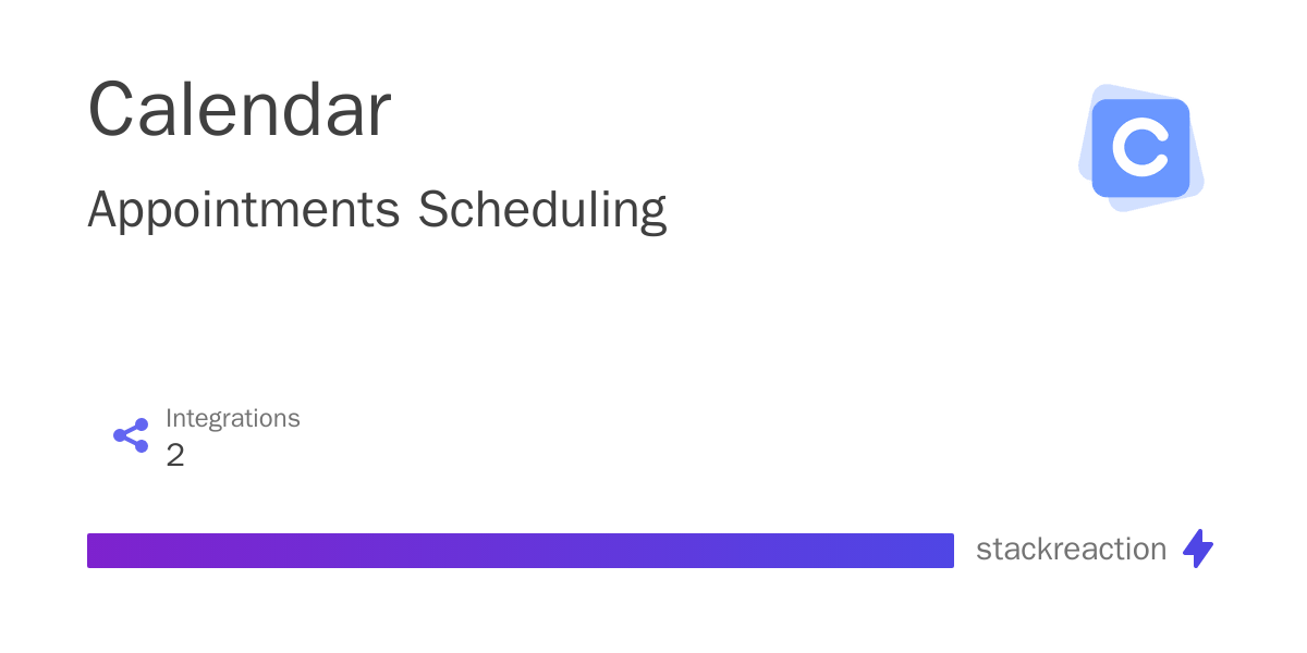 Calendar Integrations, Alternatives and more in 2024