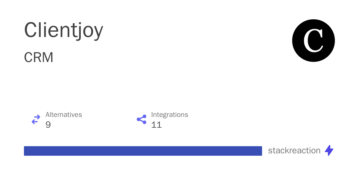 Clientjoy Integrations, Alternatives and more in 2025