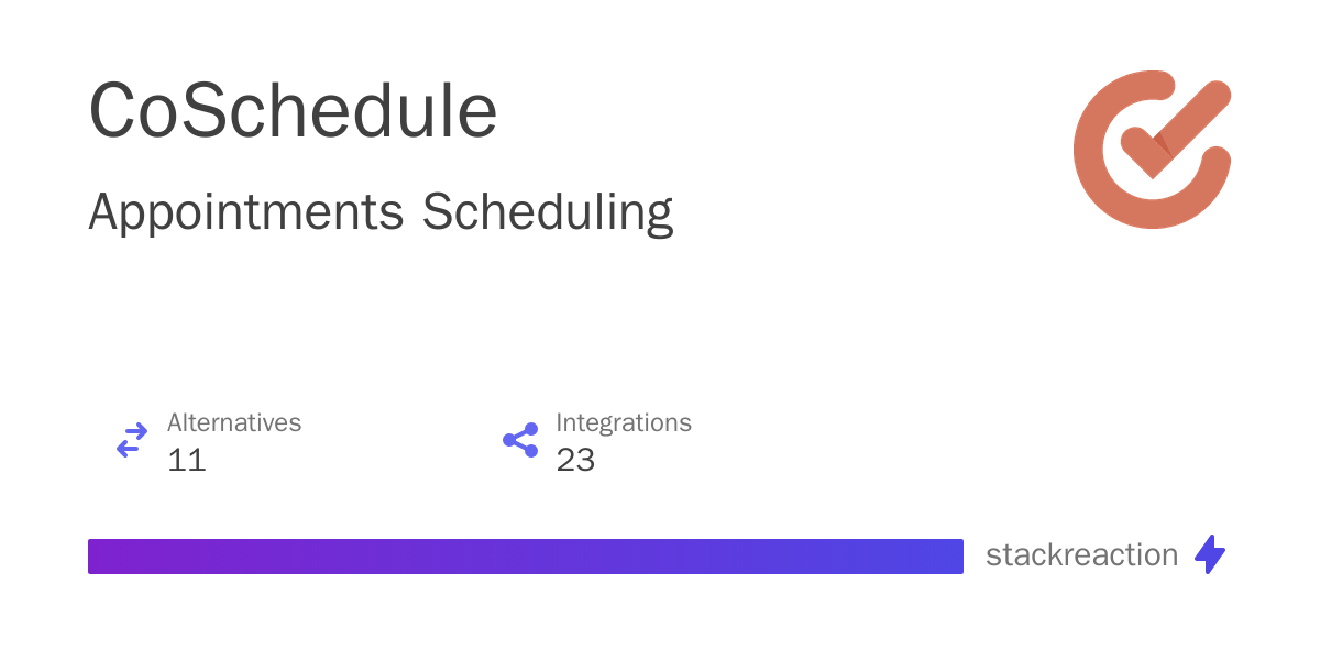 CoSchedule Integrations, Alternatives and more in 2024