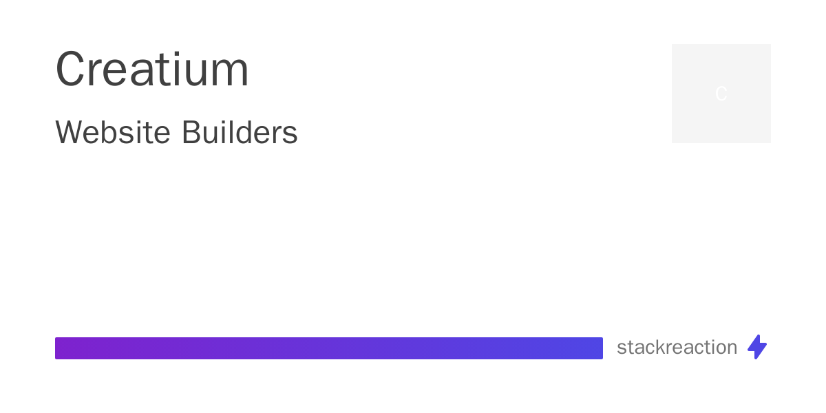 Creatium Integrations, Alternatives and more in 2025