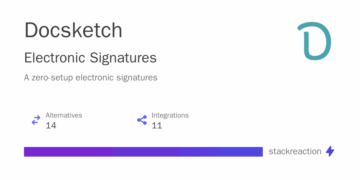 Docsketch Integrations, Alternatives and more in 2025