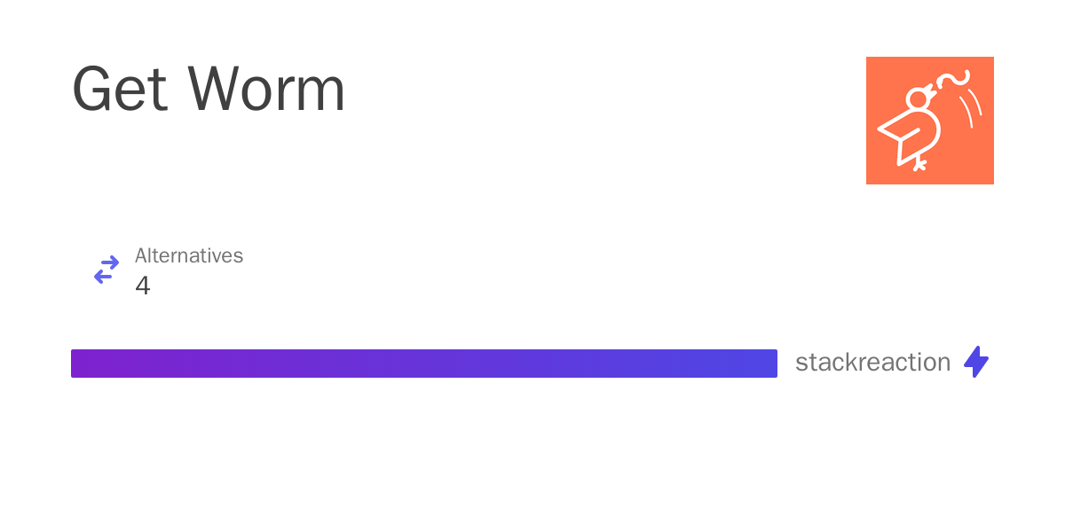 Get Worm Integrations, Alternatives and more in 2025