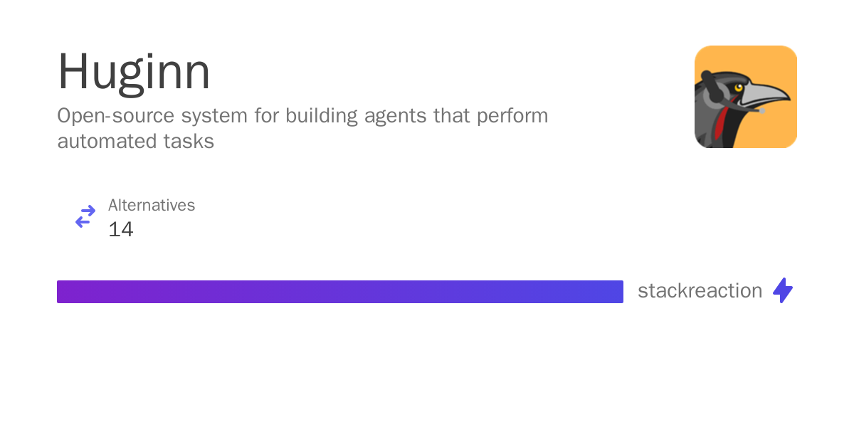 Huginn Integrations, Alternatives and more in 2025