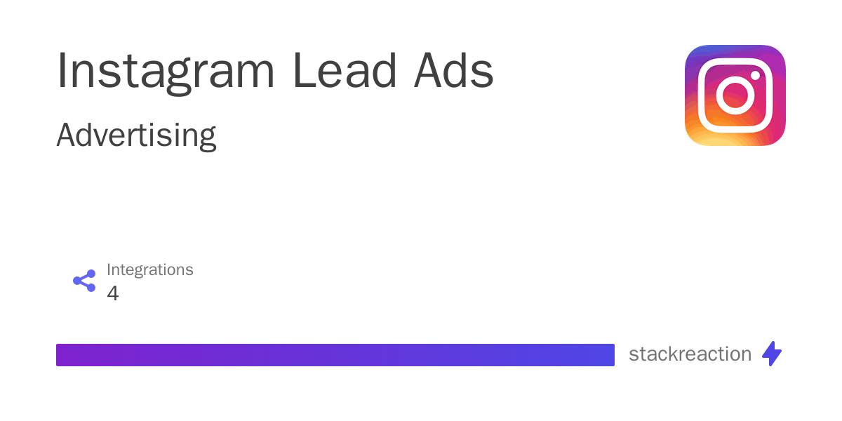 Instagram Lead Ads Integrations, Alternatives and more in 2025