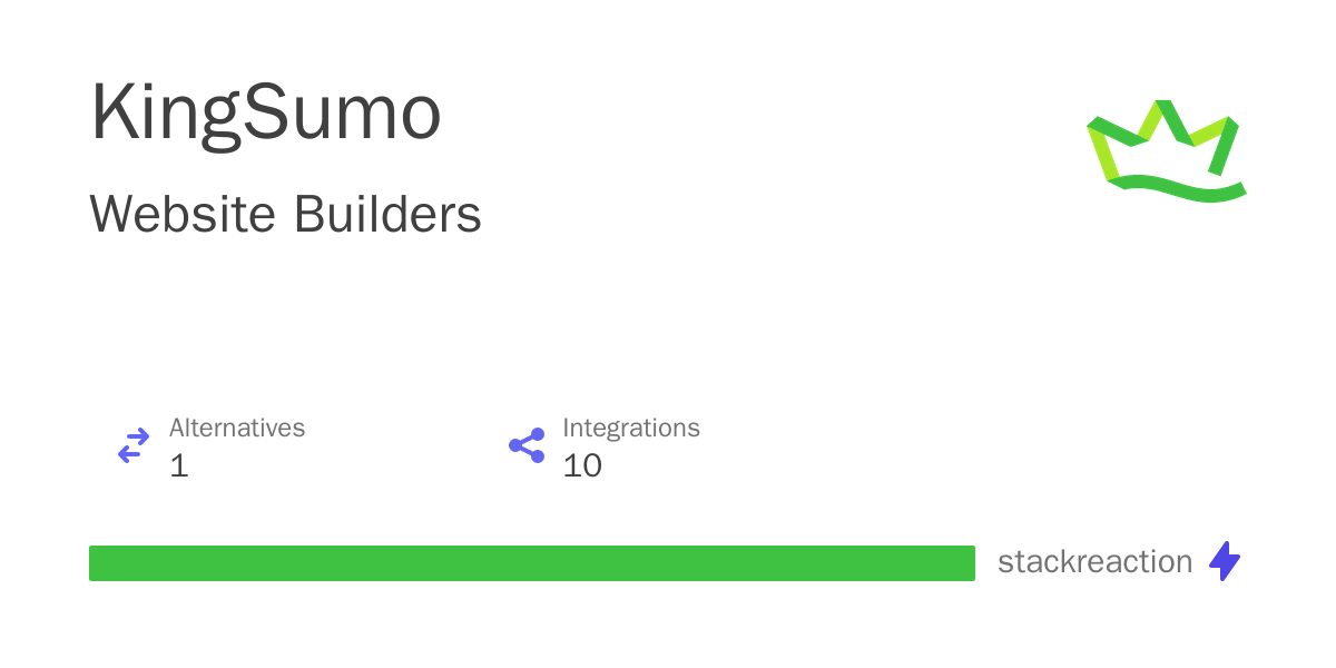 KingSumo Integrations, Alternatives and more in 2025