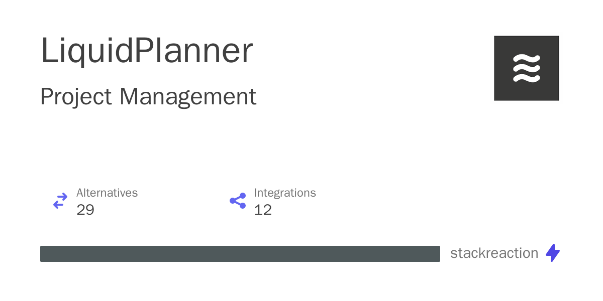 LiquidPlanner Integrations, Alternatives and more in 2025