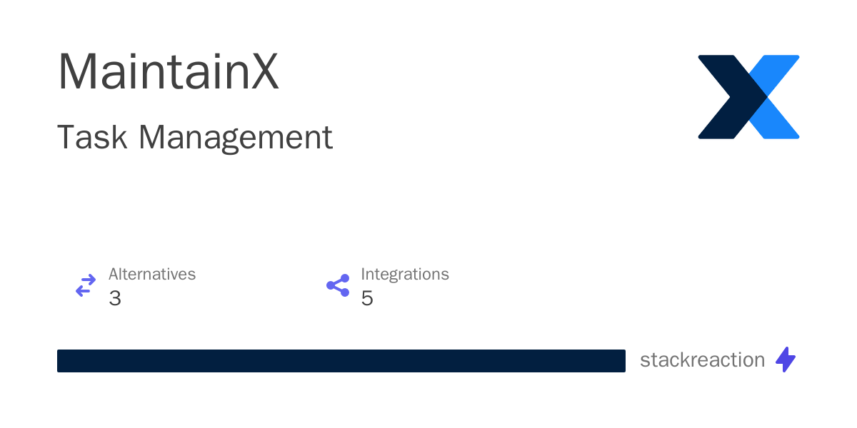 MaintainX Integrations, Alternatives and more in 2025
