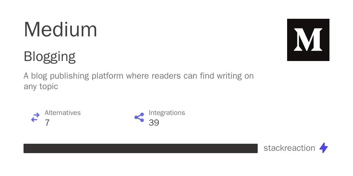 Medium Integrations, Alternatives and more in 2026