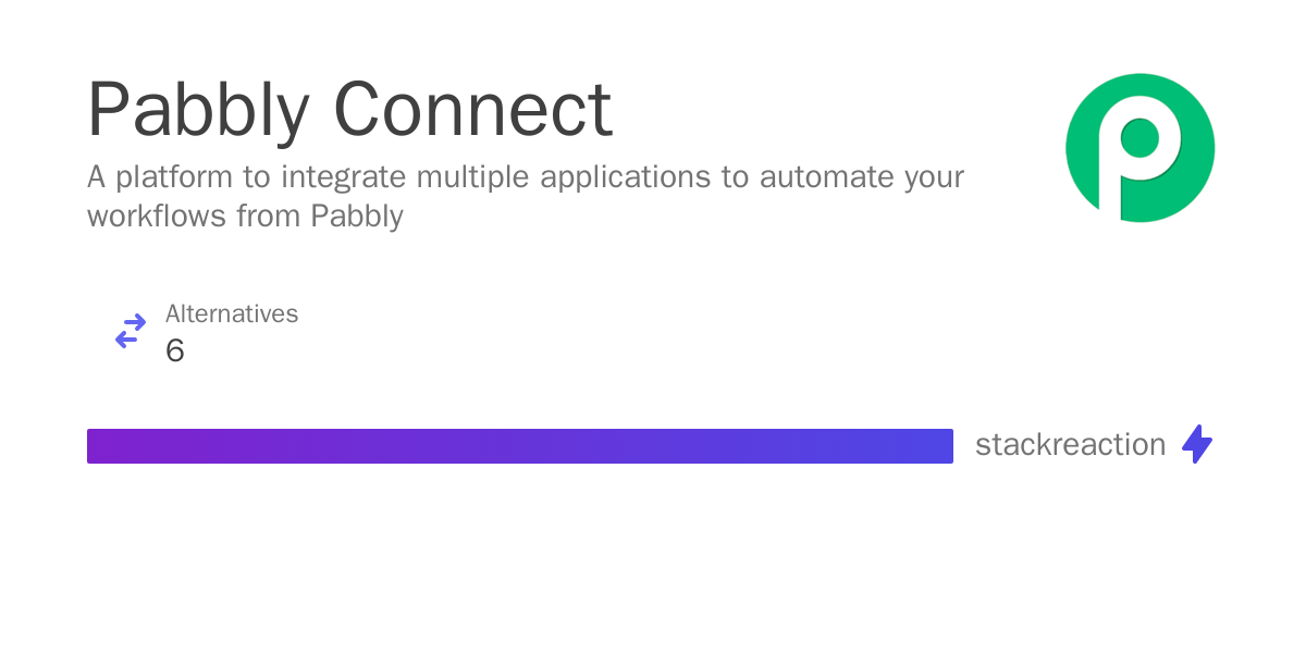 Pabbly Connect Integrations Alternatives And More In 2025 1772