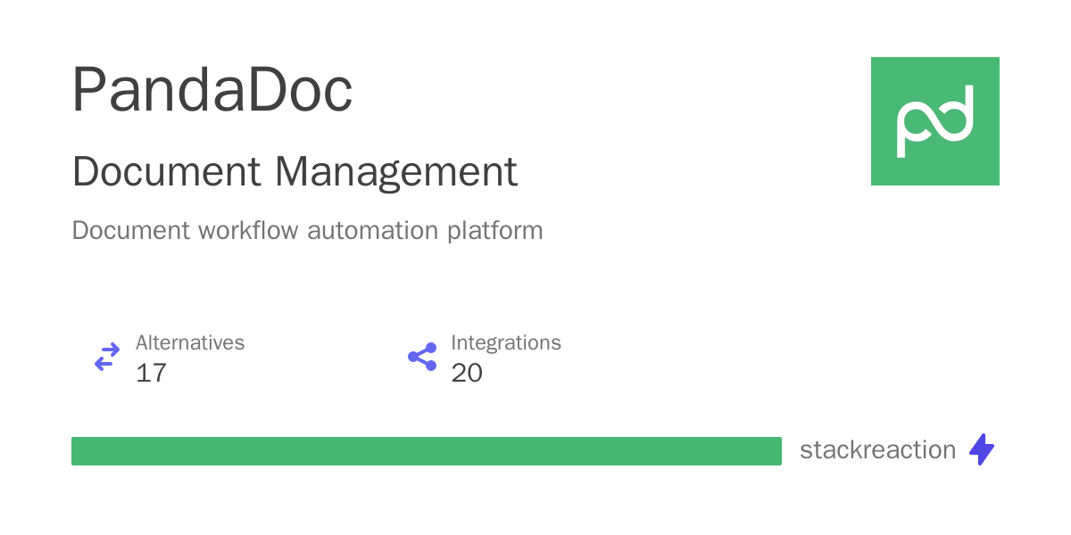 PandaDoc Integrations, Alternatives and more in 2025