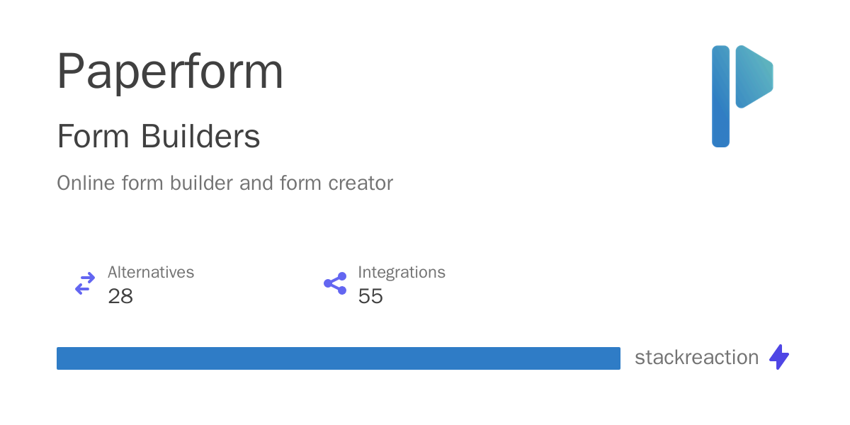 Paperform Integrations, Alternatives and more in 2025