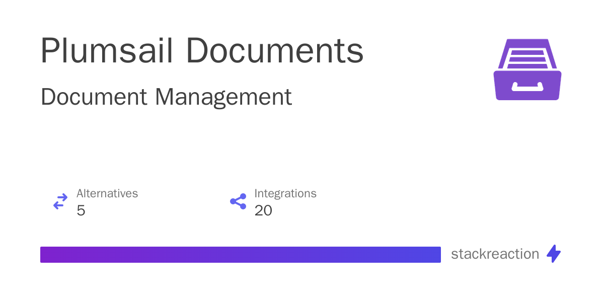 Plumsail Documents Integrations, Alternatives and more in 2025