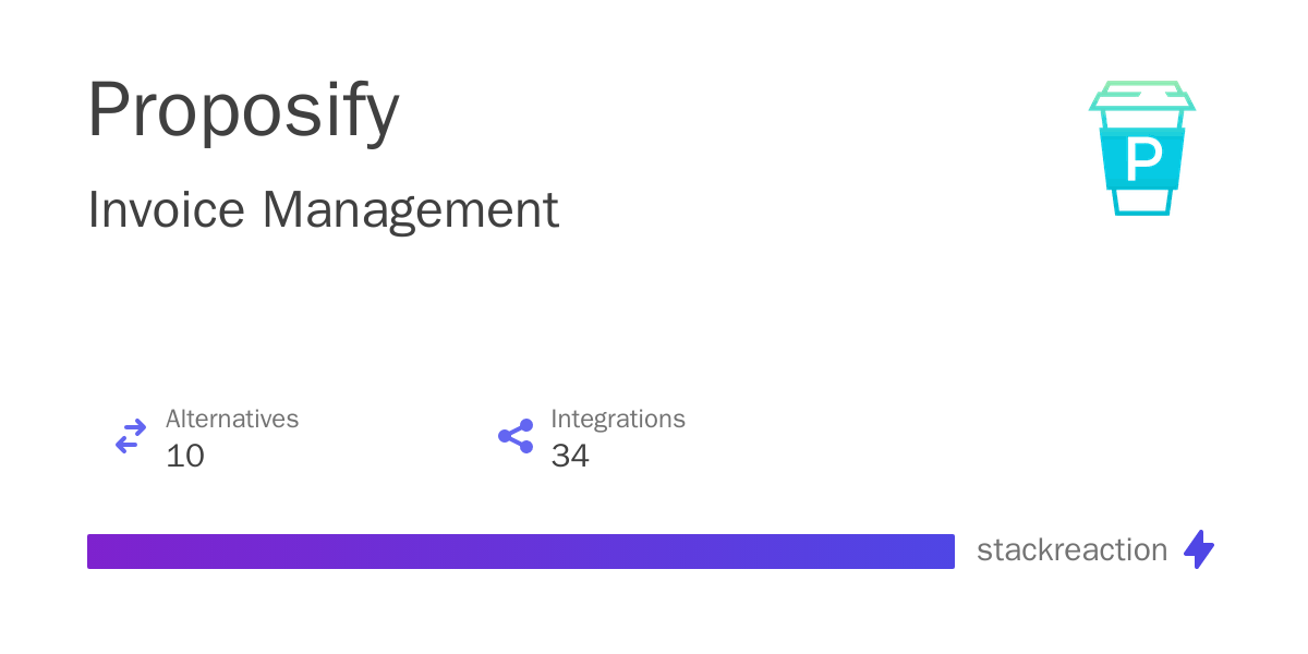 Proposify Integrations, Alternatives and more in 2023