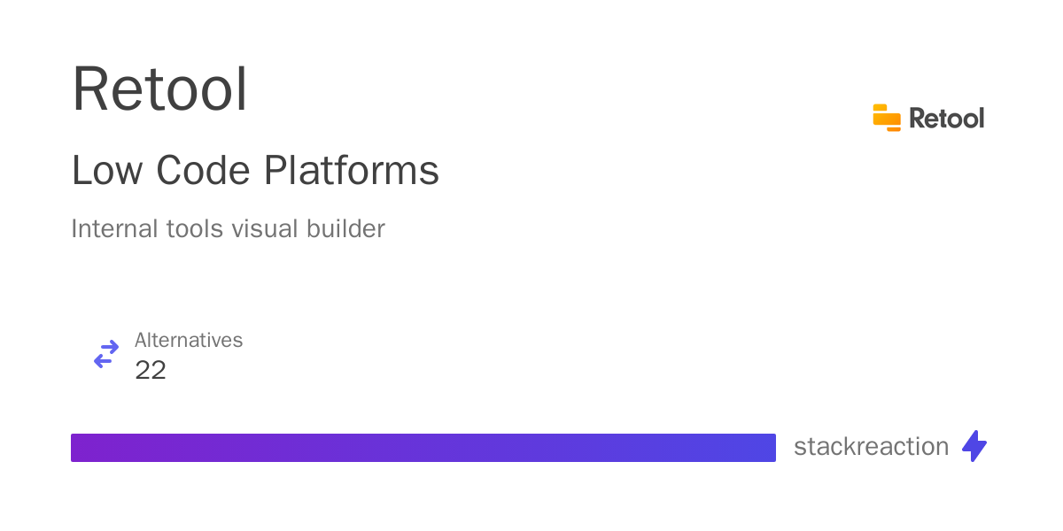 Retool Integrations, Alternatives and more in 2025
