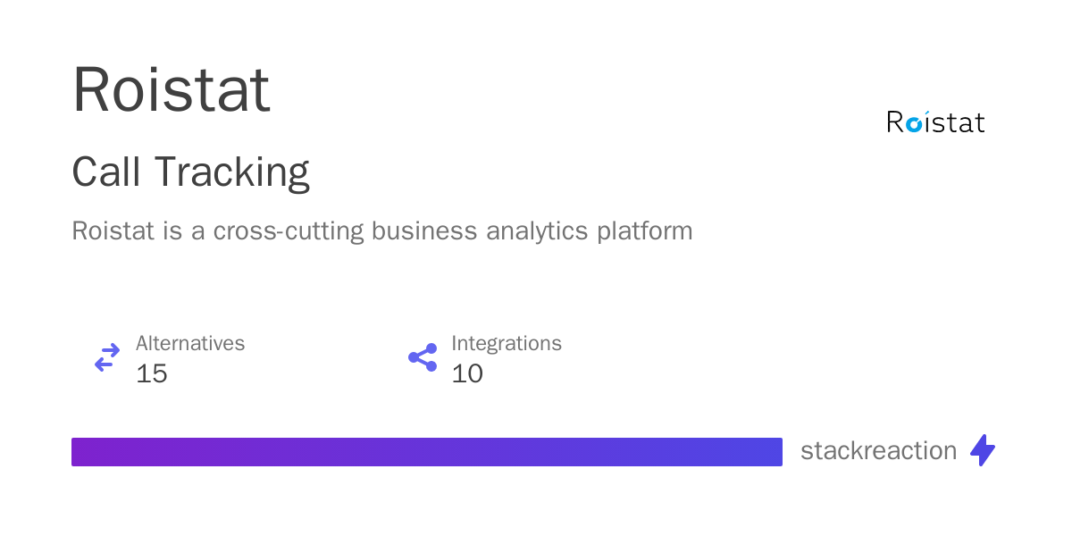Roistat Integrations, Alternatives and more in 2025