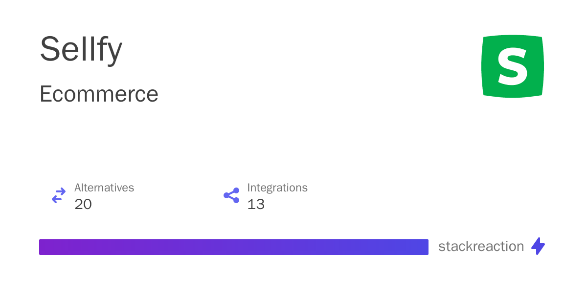Sellfy Integrations, Alternatives and more in 2026