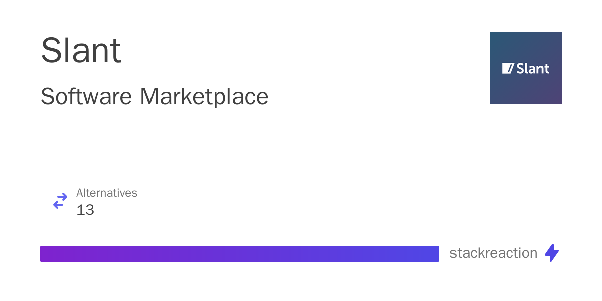 Slant Integrations, Alternatives and more in 2025