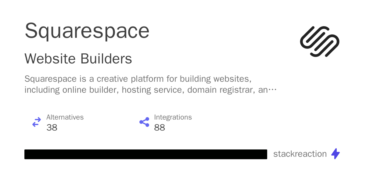 Squarespace Integrations, Alternatives and more in 2025