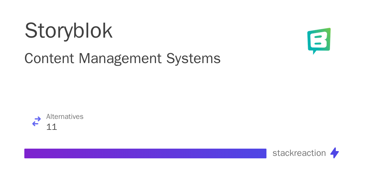 Storyblok Integrations, Alternatives and more in 2025