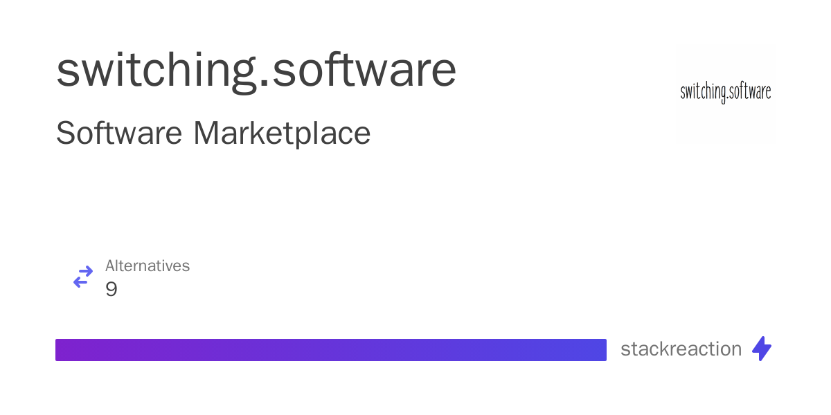 switching.software Integrations, Alternatives and more in 2025