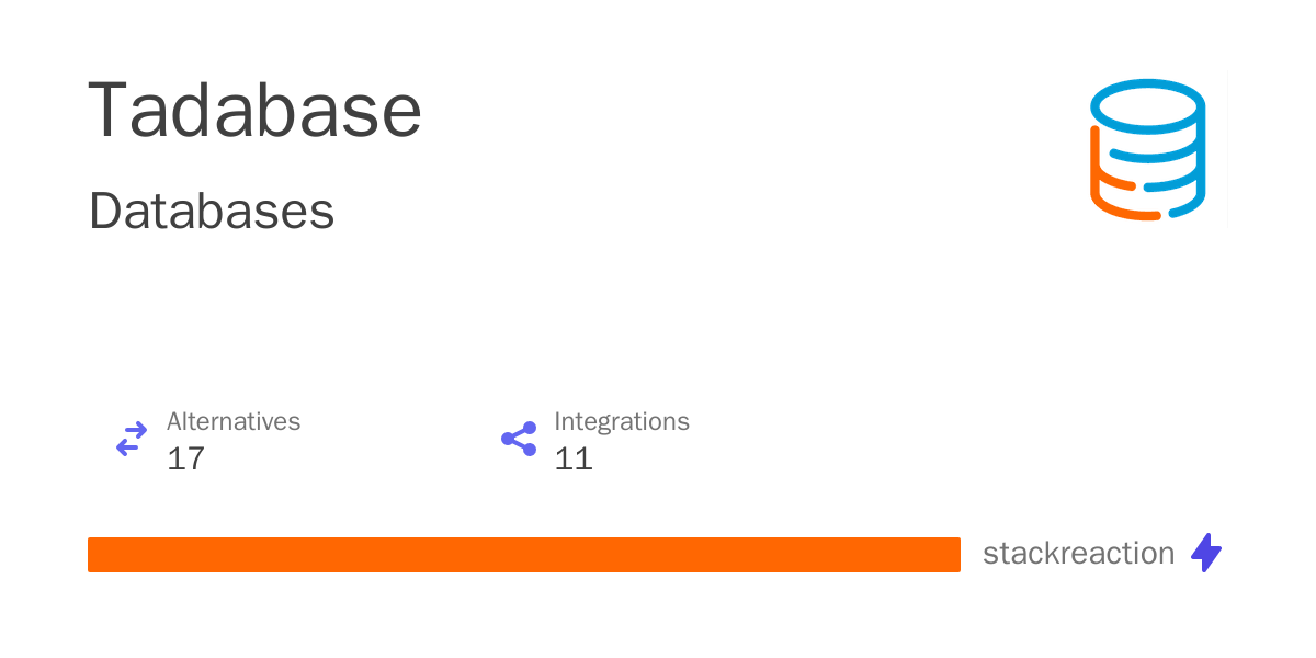Tadabase Integrations, Alternatives and more in 2025