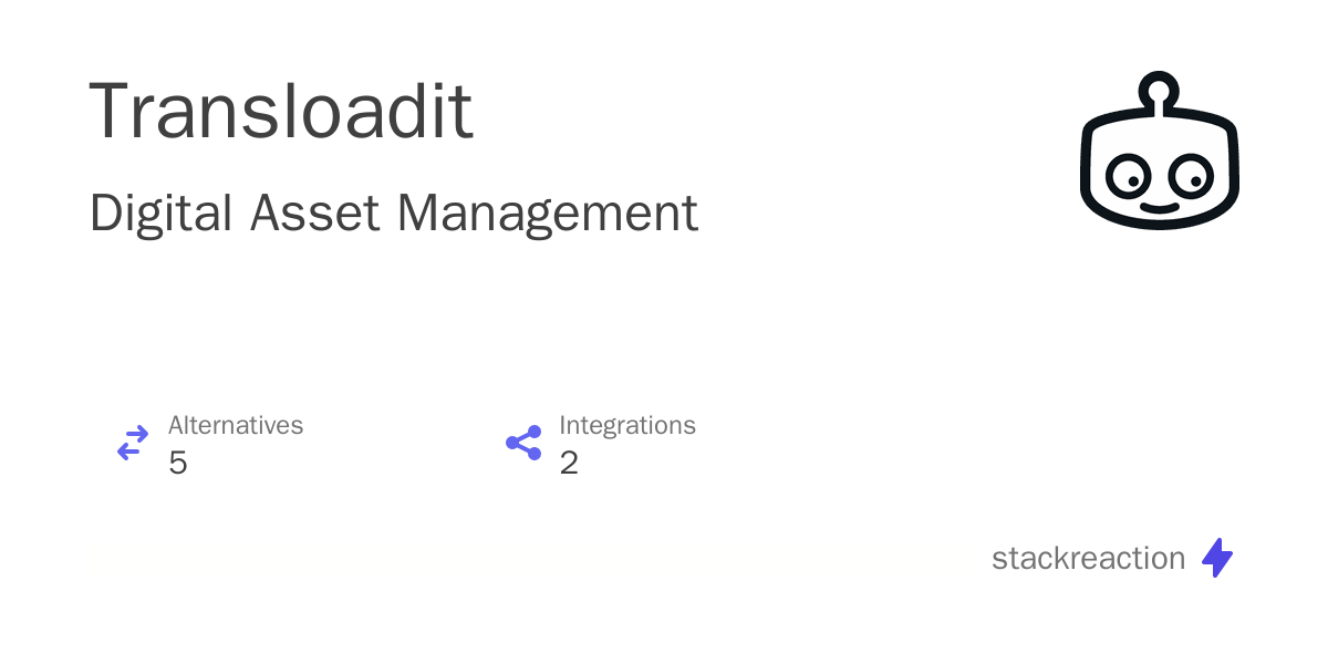 Transloadit Integrations Alternatives And More In 2025 1105