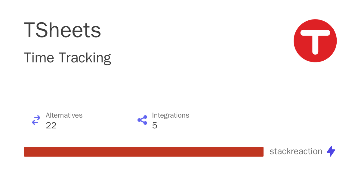 TSheets Integrations, Alternatives and more in 2025
