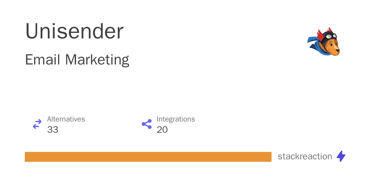 Unisender Integrations, Alternatives and more in 2025