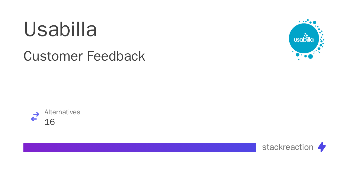 Usabilla Integrations, Alternatives and more in 2025