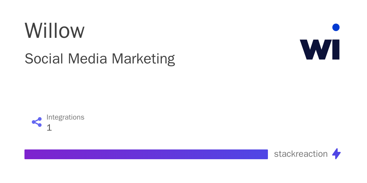 Willow Integrations, Alternatives and more in 2025