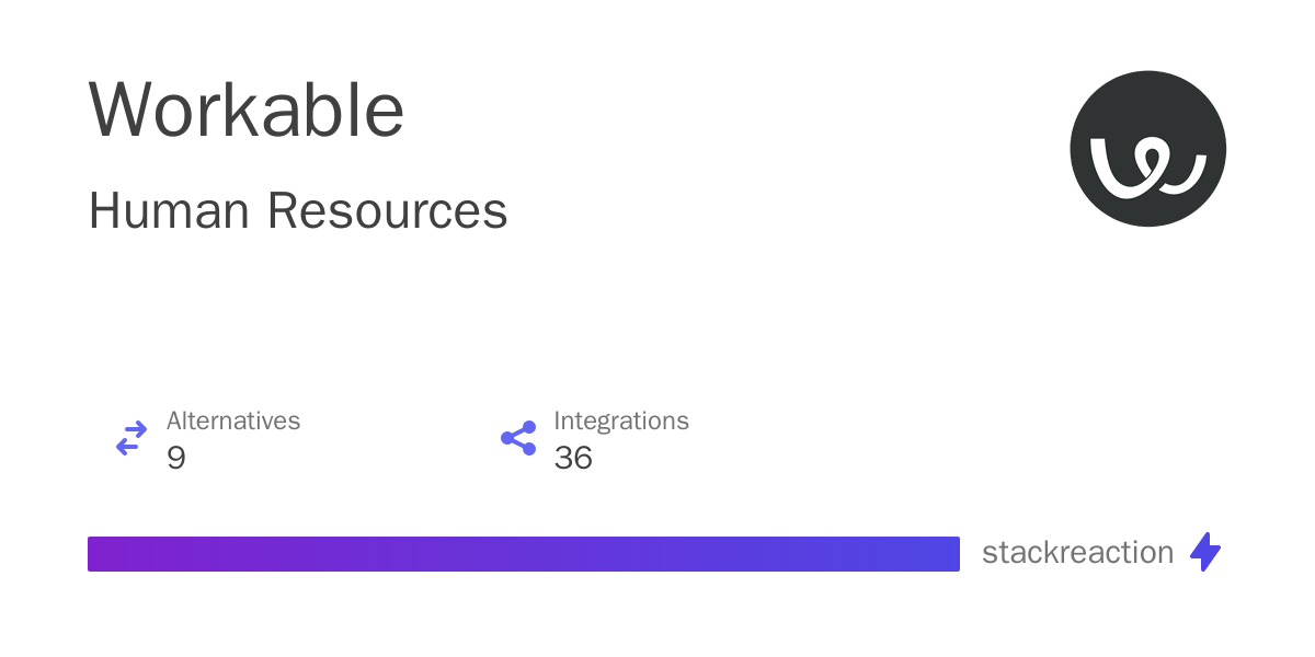 Workable Integrations, Alternatives and more in 2025