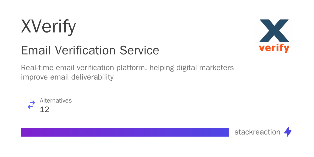 XVerify Integrations, Alternatives and more in 2025