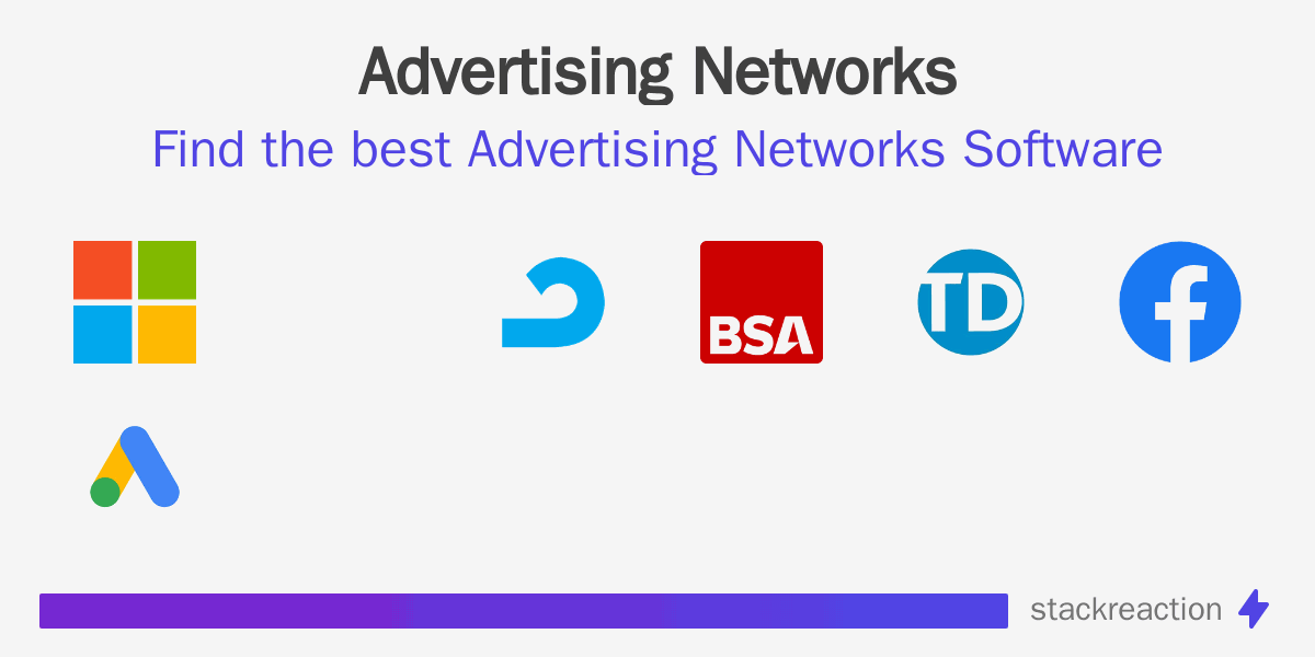 Find the best Advertising Networks Software