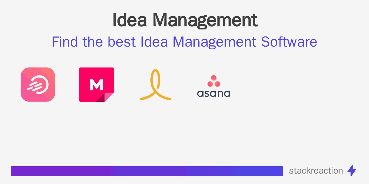 Find the best Idea Management Software