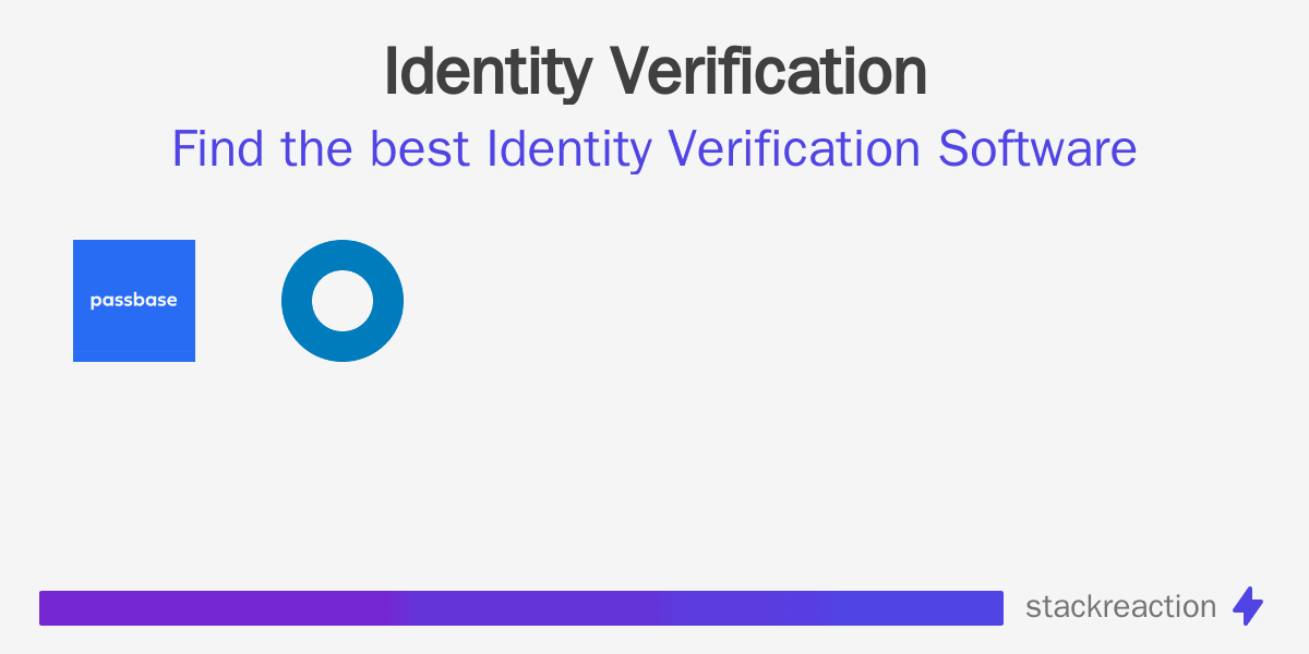 Find the best Identity Verification Software