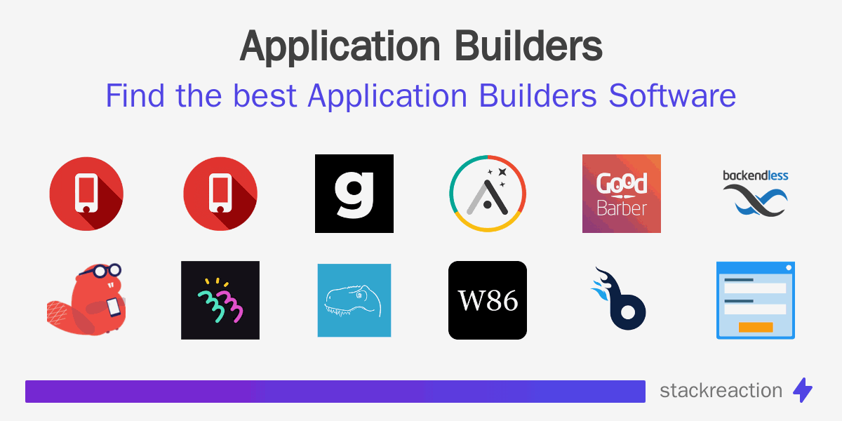 Find the best Application Builders Software Find the best Application Builders Software