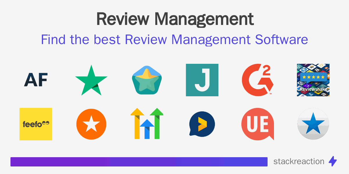 Find the best Review Management Software