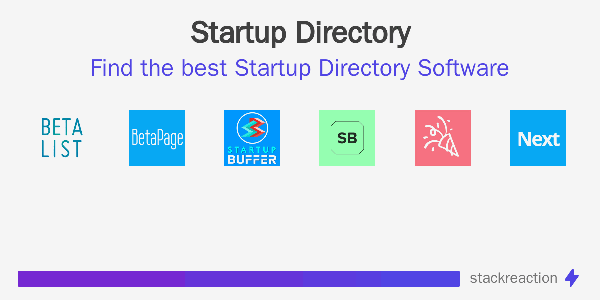Find the best Startup Directory Software