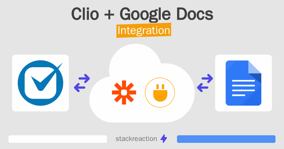 How to connect Clio and Google Docs - App Integrations - Stackreaction