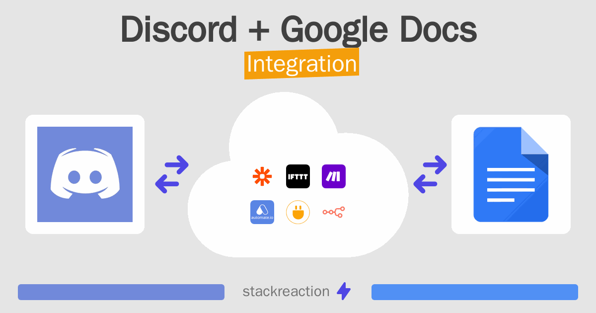 How to connect Discord and Google Docs - App Integrations - Stackreaction