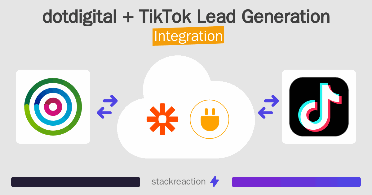 How to connect dotdigital and TikTok Lead Generation - App Integrations - Stackreaction