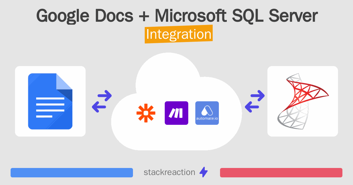 How to connect Google Docs and Microsoft SQL Server - App Integrations - Stackreaction